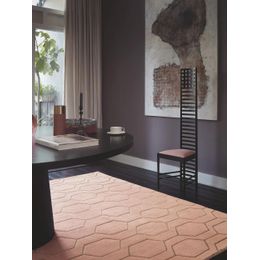 benuta Wedgwood Wollteppich Arris Rosa 120x180 cm - Naturfaserteppich aus Wolle