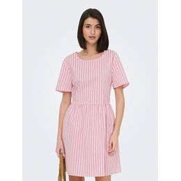 Jacqueline de Yong JDY Kleid "Mio" in Rosa - 36% | Gr&ouml;&szlig;e L | Damen-kleider