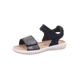Superfit Leder-Sandalen "Sparkle" in Schwarz - 27% | Gr&ouml;&szlig;e 27 | Kindersandalen