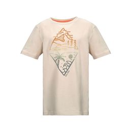 Killtec Funktionsshirt "KOS 137" in Beige - 26% | Gr&ouml;&szlig;e 128 | Kinder-oberteile