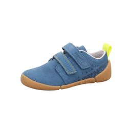 Superfit Leder-Barfu&szlig;chuhe "Vento" in Blau - 26% | Gr&ouml;&szlig;e 30 | Kindersneakers