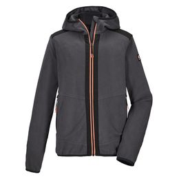 Killtec Fleecejacke "KOS 139" in Anthrazit - 42% | Gr&ouml;&szlig;e 152 | Kids-fleecejacken-fleecepullover