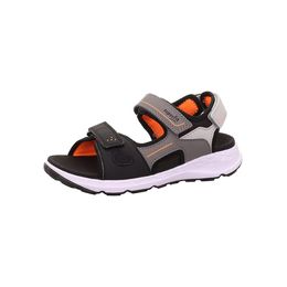 Superfit Leder-Sandalen "Criss Cross" in Schwarz - 28% | Gr&ouml;&szlig;e 37 | Kindersandalen