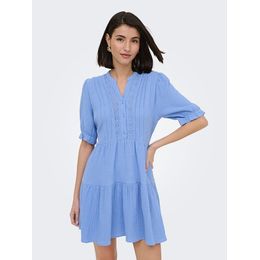 Jacqueline de Yong JDY Kleid "Theis" in Hellblau - 42% | Gr&ouml;&szlig;e L | Damen-kleider