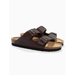 BACKSUN Pantoletten "Bali" in Braun - 47% | Gr&ouml;&szlig;e 39 | Damen-pantoletten