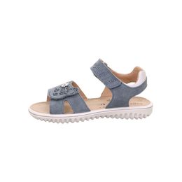Superfit Leder-Sandalen "Sparkle" in Grau - 29% | Gr&ouml;&szlig;e 27 | Kindersandalen
