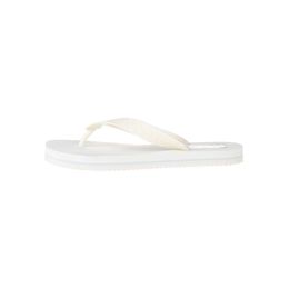 Tommy Hilfiger Shoes Zehentrenner in Creme - 57% | Gr&ouml;&szlig;e 38 | Damen-sandalen