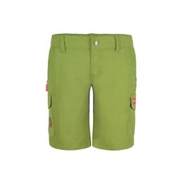 Trollkids Trekkingshorts "Hammerfest" in Gr&uuml;n/ Schwarz - 49% | Gr&ouml;&szlig;e 158 | Kinderhosen