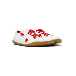Camper Leder-Sneakers "Peu Cami" in Wei&szlig; - 60% | Gr&ouml;&szlig;e 38 | Damen-sneakers