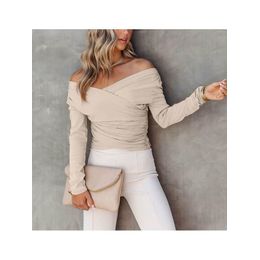 Milan Kiss Bluse in Creme - 60% | Gr&ouml;&szlig;e M | Damen-blusen