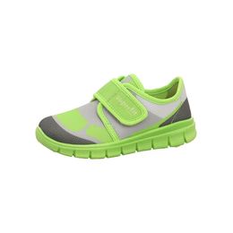 Superfit Hausschuhe "Bobby" in Grau/ Gr&uuml;n - 35% | Gr&ouml;&szlig;e 35 | Kinderhausschuhe