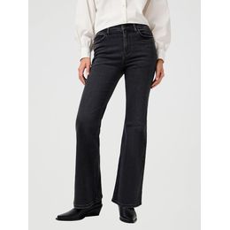 Wrangler Jeans - Flared fit - in Schwarz - 59% | Gr&ouml;&szlig;e W30/L32 | Damenjeans