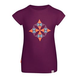 Trollkids Funktionsshirt "Senja" in Aubergine - 60% | Gr&ouml;&szlig;e 176 | Kinder-oberteile