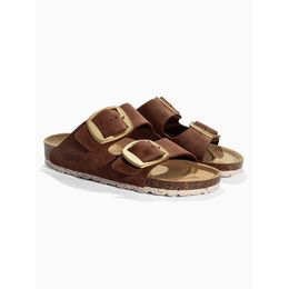 Sunbay Leder-Pantoletten "Calen" in Braun - 57% | Gr&ouml;&szlig;e 38 | Damen-pantoletten