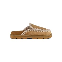 mou Leder-Clogs in Beige - 19% | Gr&ouml;&szlig;e 38 | Damen-pantoletten