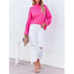 Milan Kiss Pullover in Pink - 66% | Gr&ouml;&szlig;e M | Damen-pullover-cardigans