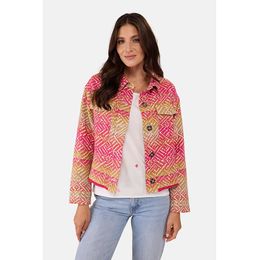 LIEBLINGSST&Uuml;CK LIEBLINGSST&Uuml;CK Hemdjacke "Idna" in Orange/ Pink - 62% | Gr&ouml;&szlig;e 38 | Damenjacken