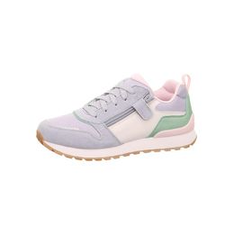 Superfit Leder-Sneakers "Dash" in Lila - 41% | Gr&ouml;&szlig;e 32 | Kindersneakers