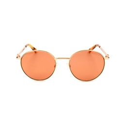 Moschino Damen-Sonnenbrille in Gold/ Orange - 68% | Gr&ouml;&szlig;e 50 | Damen-brillen