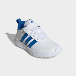 Sneaker adidas Sportswear "VL MOVE EL C", M&auml;dchen, Gr. 32, cloud wei&szlig;, bright royal, cloud wei&szlig;, Synthetik, Textil, Schuhe Sneaker, mit Klettverschluss, f&uuml;r Kinder
