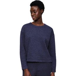 Triumph Sweatshirt in Dunkelblau - 56% | Gr&ouml;&szlig;e 38 | Damen-sweatshirts-jacken