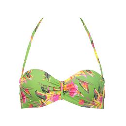Lascana Bikini-Oberteil in Gr&uuml;n - 62% | Gr&ouml;&szlig;e 44E-Cup | Damen-bademode