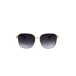 Karen Millen Damen-Sonnenbrille in Schwarz/ Gold - 53% | Gr&ouml;&szlig;e 58 | Damen-brillen