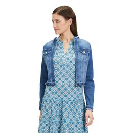 Cartoon Jeansjacke in Blau - 72% | Gr&ouml;&szlig;e 38 | Damenjacken