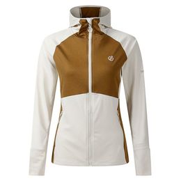 Dare 2b Funktionsjacke "Evolving III" in Wei&szlig;/ Camel - 61% | Gr&ouml;&szlig;e 38 | Damen-outdoorjacken