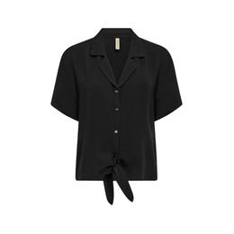 Blusentop soyaconcept "Soya Concept Shirt SC_RADIA", Damen, Gr. L, 9999 schwarz, Obermaterial: 100% Viskose, Blusen Blusentop