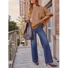 Milan Kiss Pullover in Hellbraun - 67% | Gr&ouml;&szlig;e S | Damen-pullover-cardigans