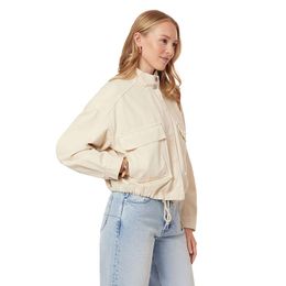 Scotch & Soda Scotch & Soda &Uuml;bergangsjacke in Beige - 72% | Gr&ouml;&szlig;e XL | Damenjacken