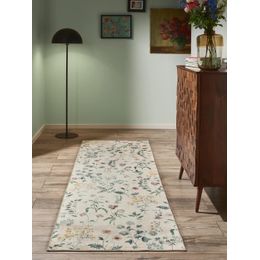 benuta Nest L&auml;ufer f&uuml;r Flur Milly Multicolor/Wei&szlig; 80x240 cm