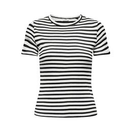 Jacqueline de Yong JDY Shirt in Wei&szlig;/ Schwarz - 26% | Gr&ouml;&szlig;e L | Damen-tops