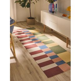benuta Nest L&auml;ufer f&uuml;r Flur Judith Multicolor 80x240 cm