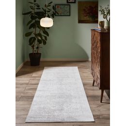 benuta Nest L&auml;ufer f&uuml;r Flur Miray Grau 80x240 cm