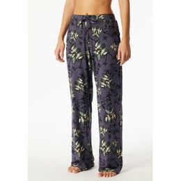 Schiesser Pyjama-Hose in Lila - 47% | Gr&ouml;&szlig;e 38 | Damen-loungewear