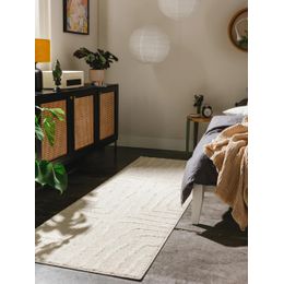 benuta Pop L&auml;ufer f&uuml;r Flur Junis Cream 80x250 cm