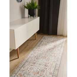 benuta Basic L&auml;ufer f&uuml;r Flur George Multicolor/Beige 80x240 cm