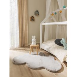 Lytte Waschbarer Kinderteppich Dave Grau 80x120 cm - Waschbarer Teppich f&uuml;r Kinderzimmer