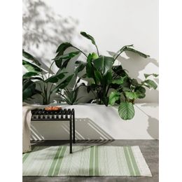 benuta Nest In- & Outdoor-L&auml;ufer Siena Gr&uuml;n 80x250 cm - Teppich f&uuml;r Balkon, Terrasse & Garten