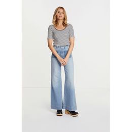 Rich & Royal Rich&Royal Shirt in Schwarz/ Wei&szlig; - 61% | Gr&ouml;&szlig;e L | Damen-tops