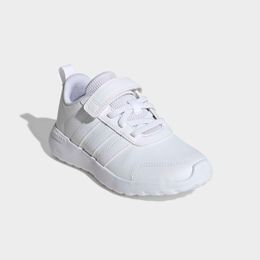 Sneaker adidas Sportswear "VL MOVE EL C", M&auml;dchen, Gr. 34, cloud wei&szlig;, cloud wei&szlig;, grau one, Synthetik, Textil, Schuhe Sneaker, mit Klettverschluss, f&uuml;r Kinder