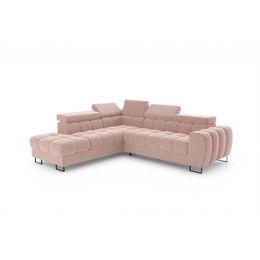 Fun M&ouml;bel ECKSOFA Bastien Max Mit Schlaffunktion