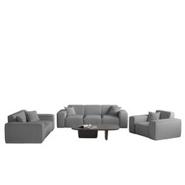 Fun M&ouml;bel SOFASET Celes Premium 3-2-1 In Ascot