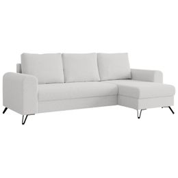 ECKSOFA Hugo Boucle Wei&szlig;