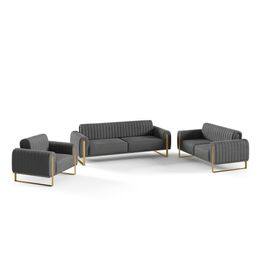 Fun M&ouml;bel SOFASET Valerie 3-2-1
