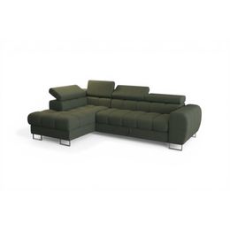 Fun M&ouml;bel ECKSOFA Bastien Mit Schlaffunktion