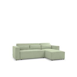 Fun M&ouml;bel ECKSOFA Schlafsofa Waldo In Stoff Poso