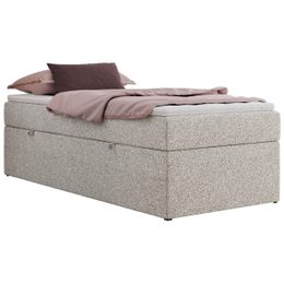 BOXBETT ZERO 90/200 - Hellgrau - H4 - Topper Visco